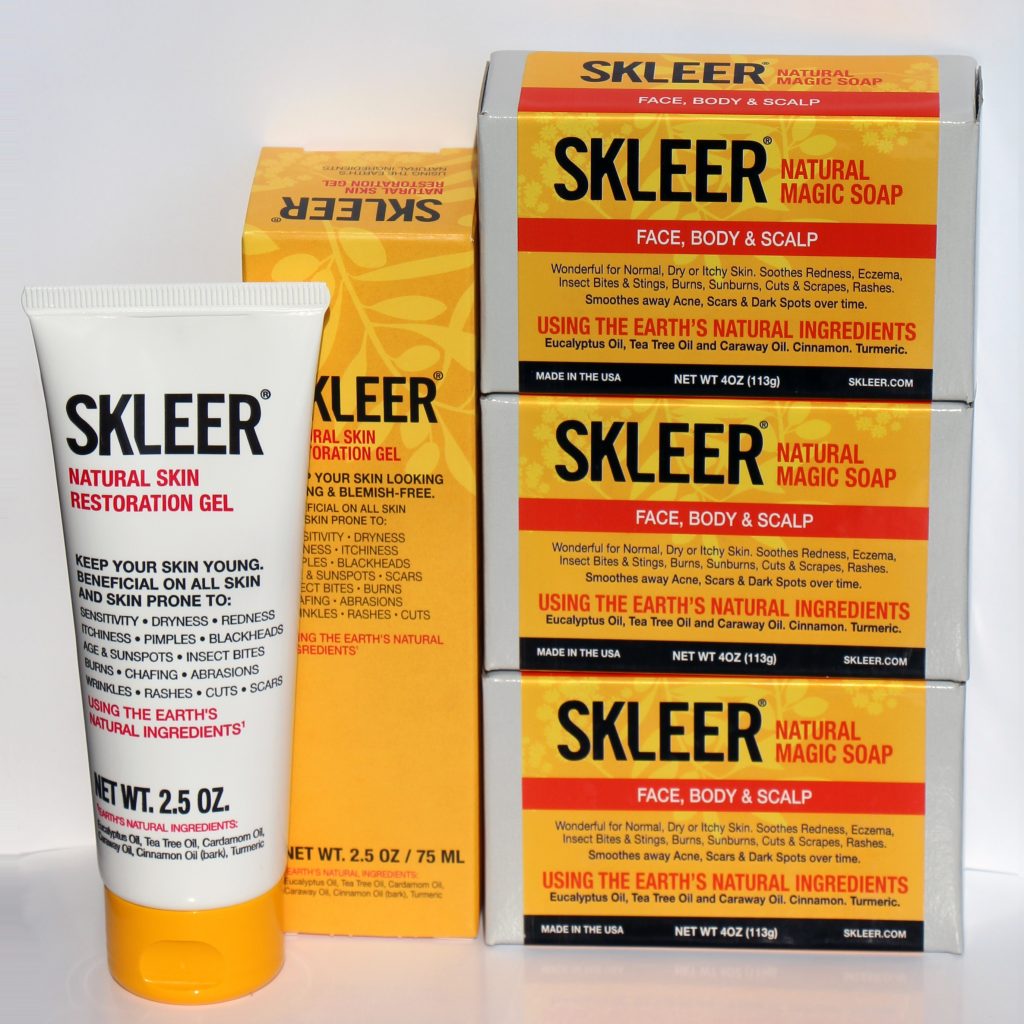 SKLEER - Natural Skin Restoration Gel - 30ml/1oz - SKLEER