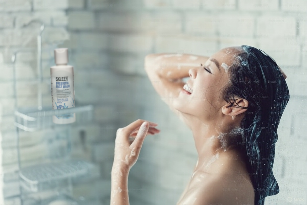 SKLEER Prebiotic Face Wash - SKLEER